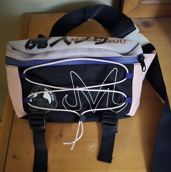 ANIME MERCH | Bags | Dragon Ball Maji Buu Black And Pink Crossbody Bag ...